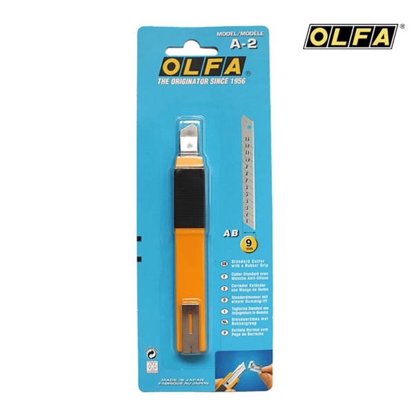 Dao rọc giấy nội địa Nhật Bản, cắt Phim, Decal, Cắt Tỉa Chi Tiết cầm tay 9mm Olfa A-2 I Lưỡi ...