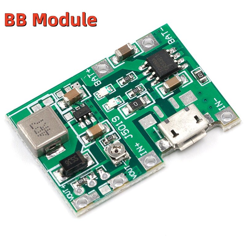 Mô Đun Tăng Áp Pin lithium li-ion 18650 3.7v 4.2v tp4056 | Shopee Việt Nam