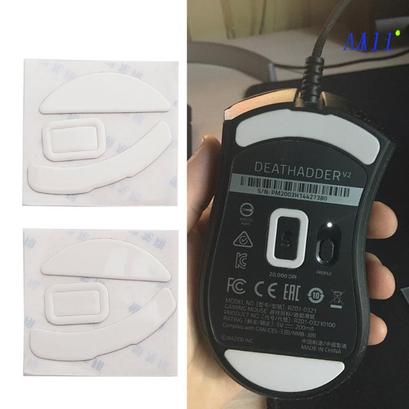 All Mouse Feet Sticker for Razer- DeathAdder V2 White Glide Skate ...
