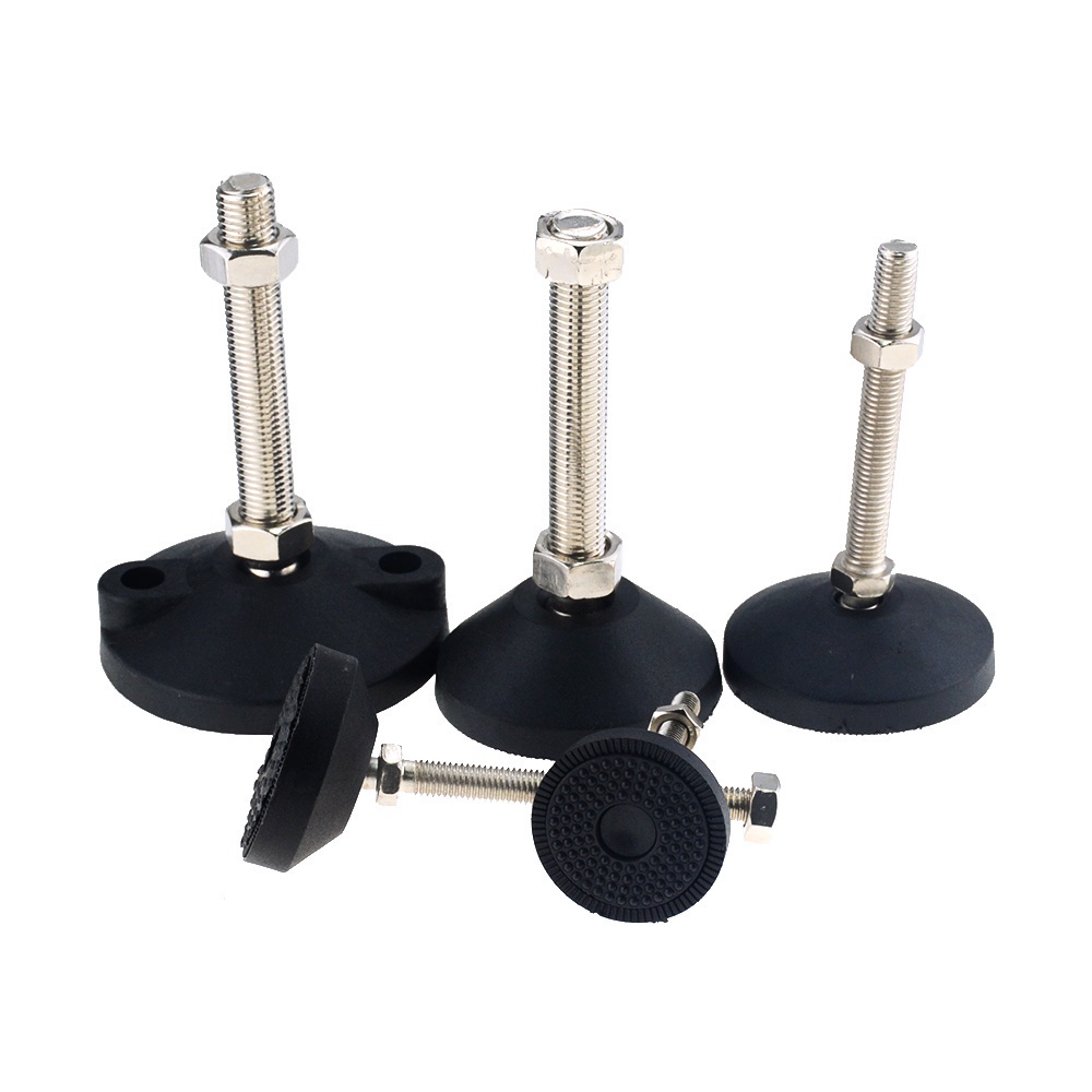 1cái M8 M10 M12 M16 Điều chỉnh định hướng Chân Nylon Universal Hooves ...