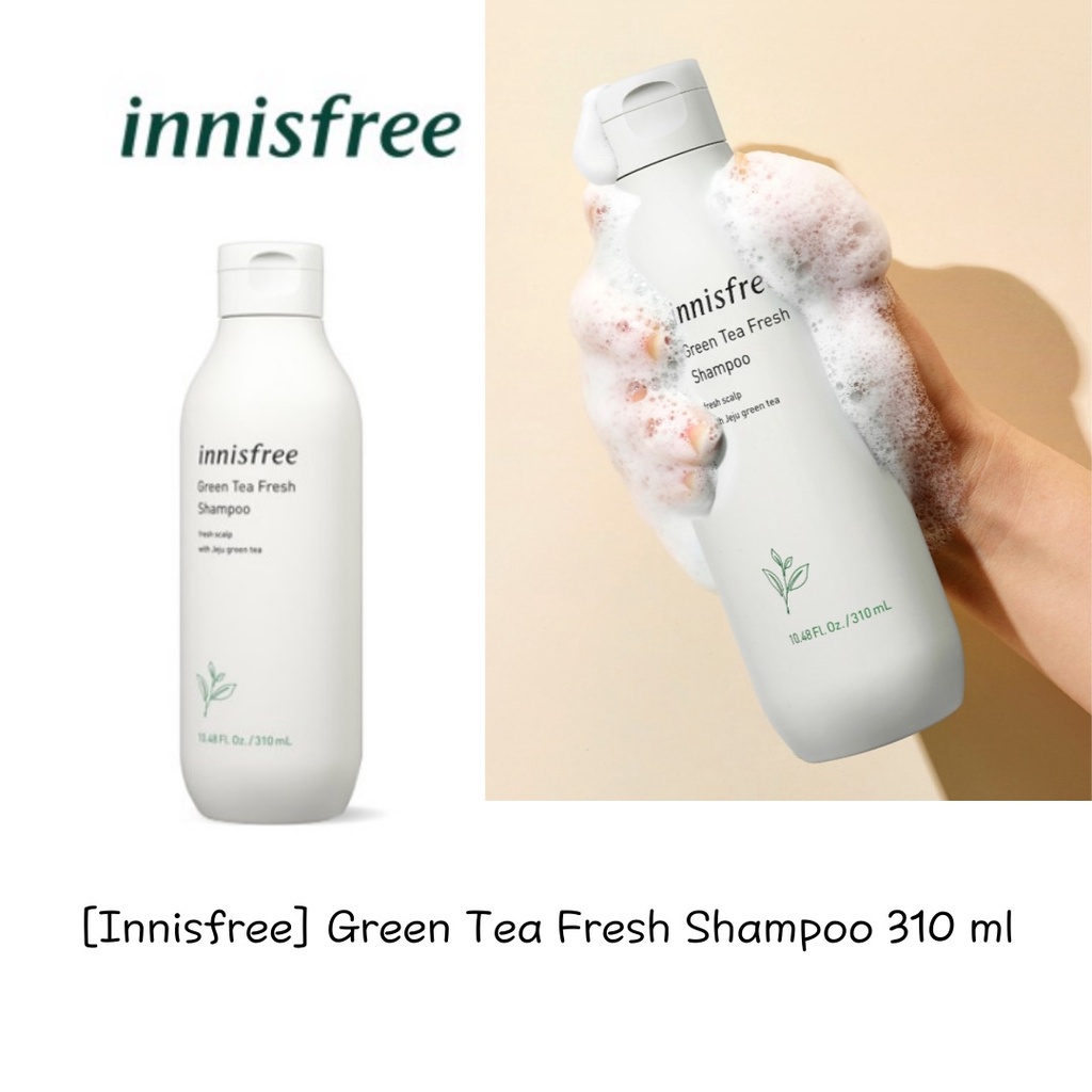 Innisfree Green Tea Fresh Shampoo 310ml | Shopee Việt Nam