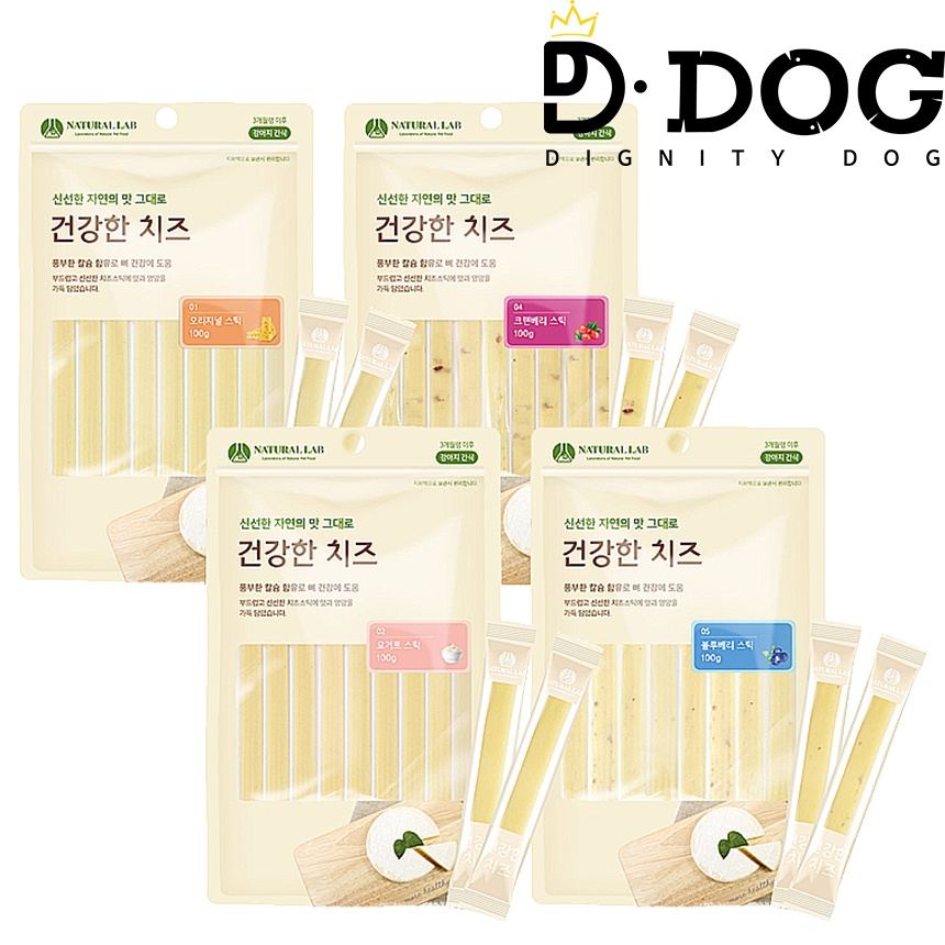 NATURAL LABS 】 100g (12P) Pet Phô Mai Que Snack Cho Chó Pet Snack ...