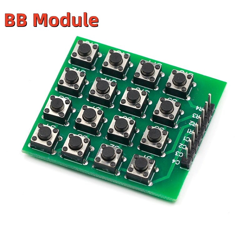 Bàn Phím 4x4 16 Phím 16 Nút Bấm Dành Cho arduino | Shopee Việt Nam