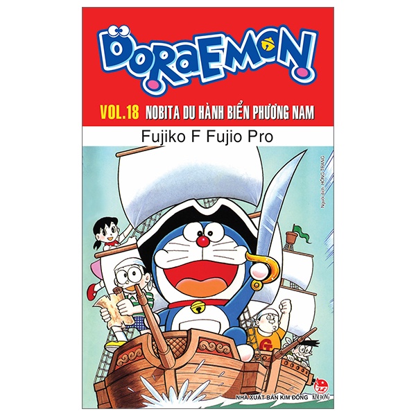 Sách Doraemon Truyện Dài - Tập 18 - Nobita Du Hành Biển Phương Nam (Tái ...