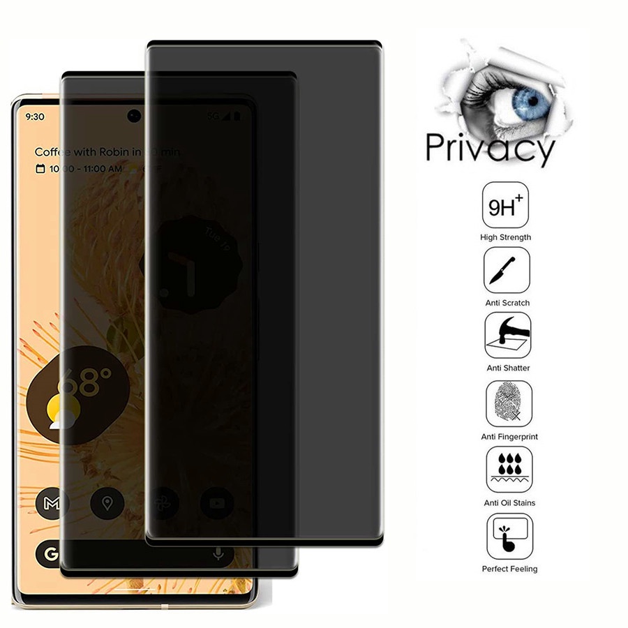 For Google Pixel 7 6 Pro 7A 6A 4A 5 5a 5G Pixel 3a 3 4 XL Full Screen ...