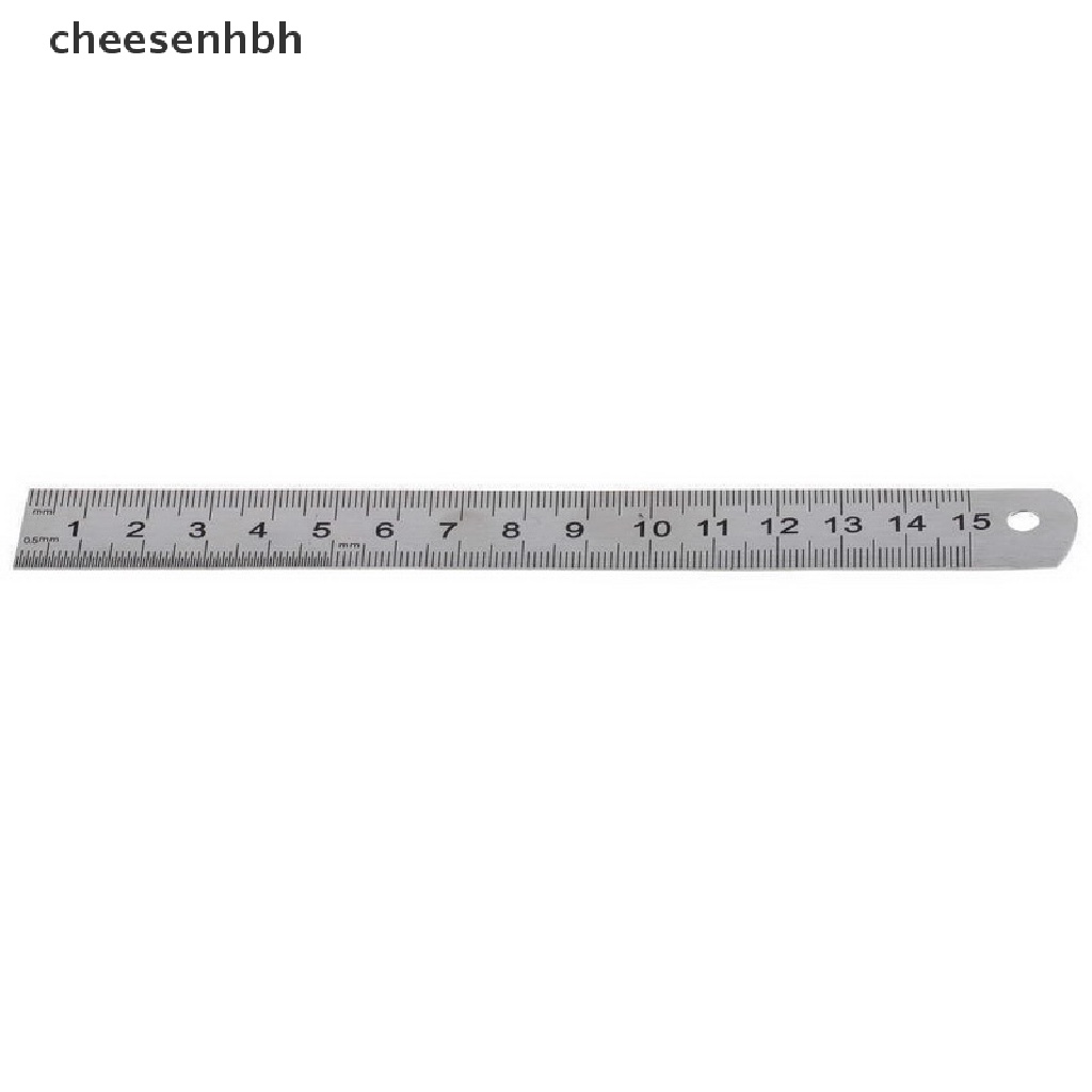 cheesenhbh 15cm Double Side Stainless Steel Measuring Straight Ruler ...