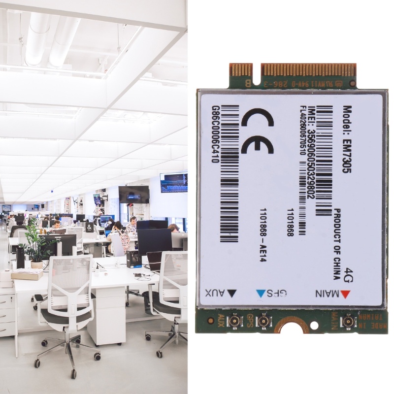 Mô-đun WWAN R * EM7305 4G LTE NGFF M 2 Thẻ không dây Sierra Gobi5000 ...