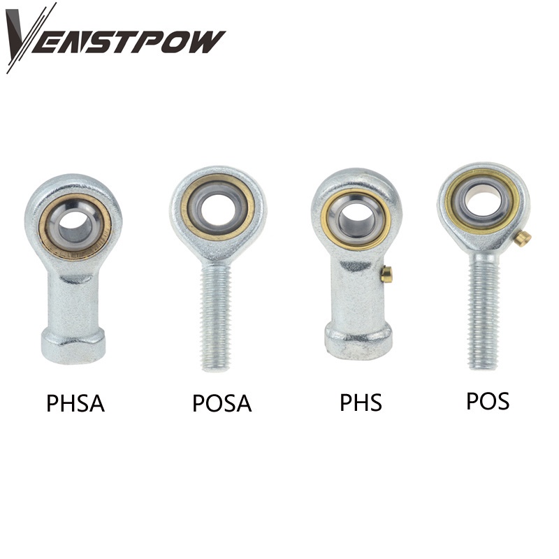 1cái PHSA8 POSA8 POS10 PHS10 8mm 5mm 6mm 10mm 12mm 14mm 16mm Vòng bi tay phải Khớp nối kim loại ...