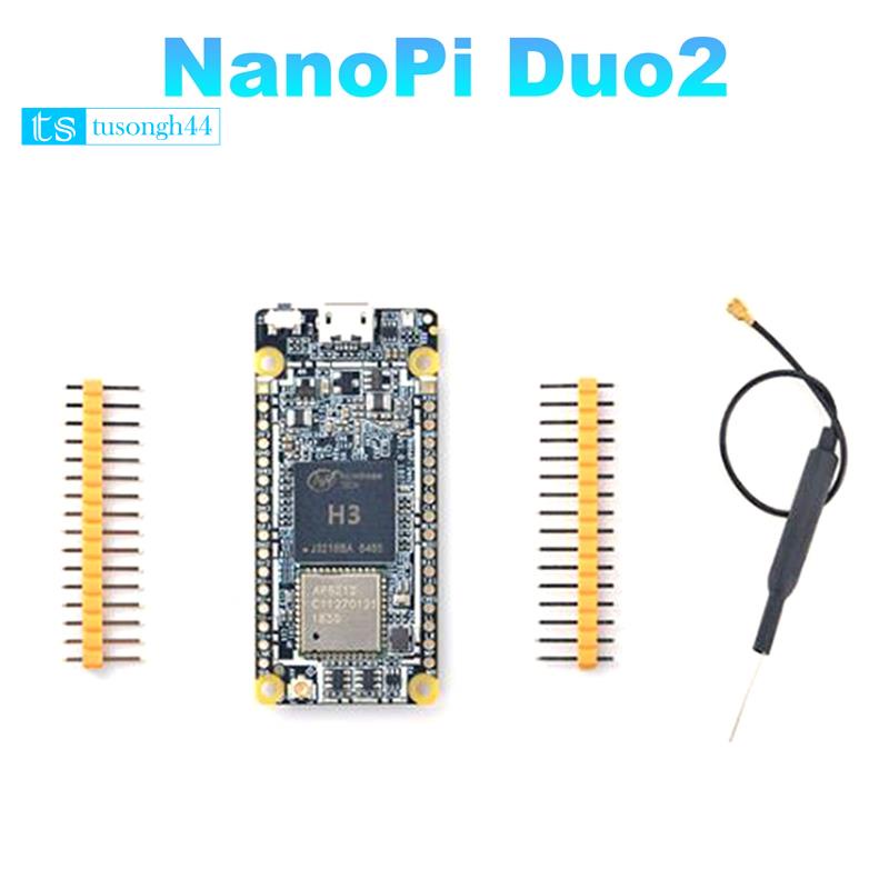 NanoPi DUO2 Developed Board 512M DDR3 Allwinner H3 Cortex-A7 WiFi Bluetooth Module UbuntuCore ...