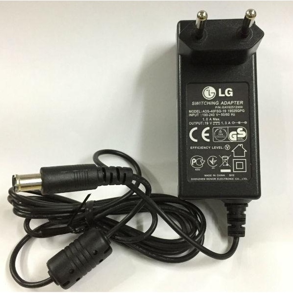 NGUỒN MÀN HÌNH LG 19V 1.3A 1.6A 1.7A ĐẦU KIM. ADAPTER MÀN HÌNH LG | Shopee Việt Nam