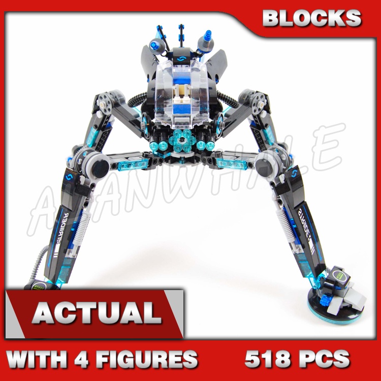 518 chiếc đồ chơi khối Ninjago Shinobi Water Strider Mech Chân có thể ...