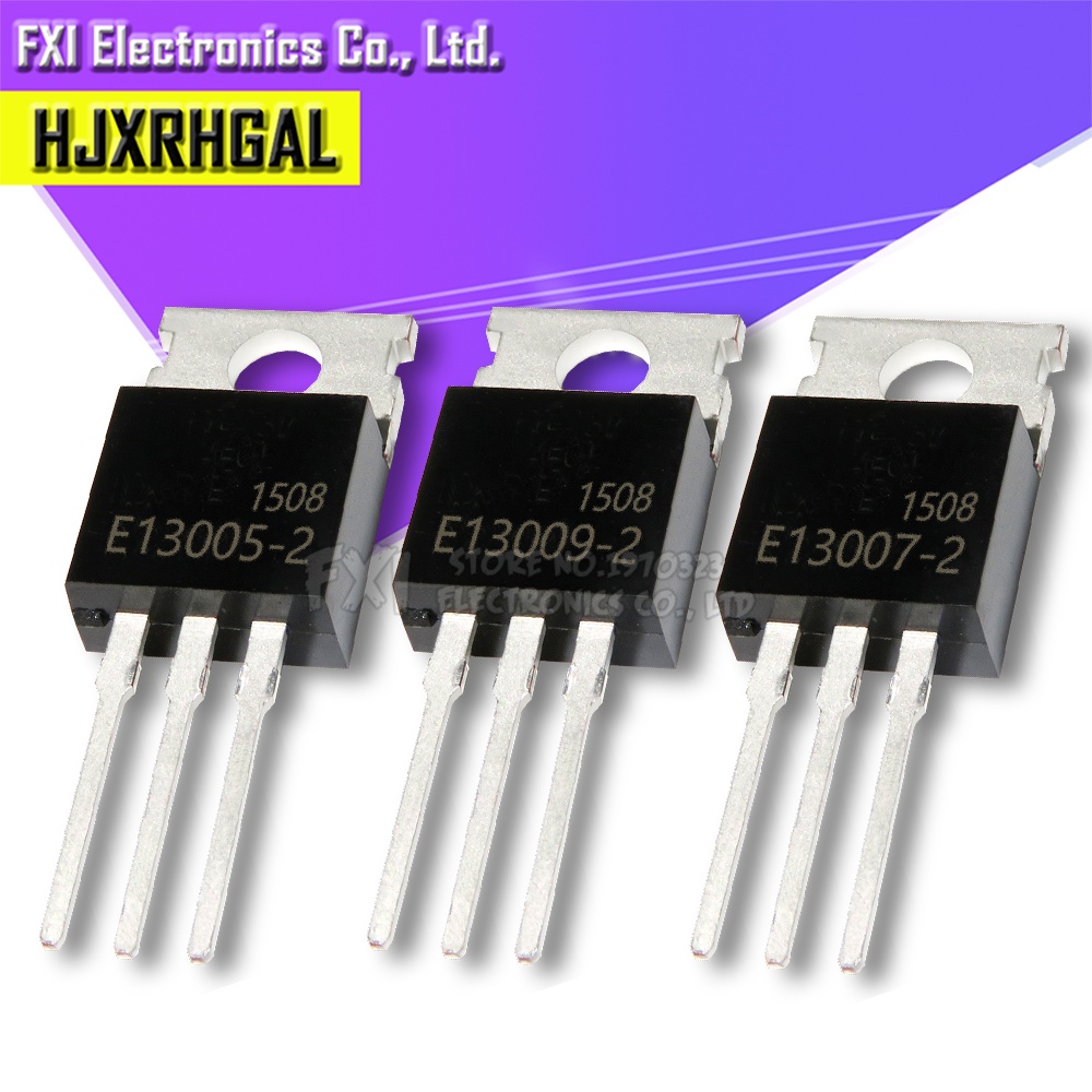 Set 10 Linh Kiện Điện Tử MJE13009 E13009-2 TO220 13009 E13009 TO-220 ...