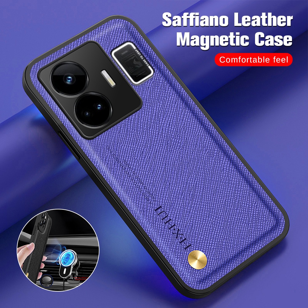 Ốp Điện Thoại Da Từ Tính Bảo Vệ Camera Cho Realme GT Neo5 Realme GT3 5G ...