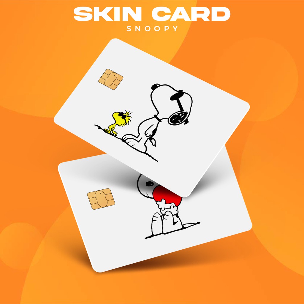 Miếng Dán Thẻ Card Snoopy | SKIN ATM, Thẻ Chung Cư Trang Trí - Chất ...