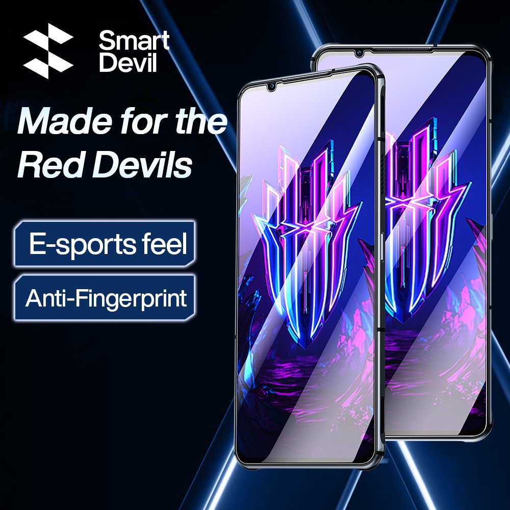 SmartDevil Kính cường lực chống dấu vân tay HD 5g bảo vệ toàn màn hình thích hợp cho Nubia Red ...