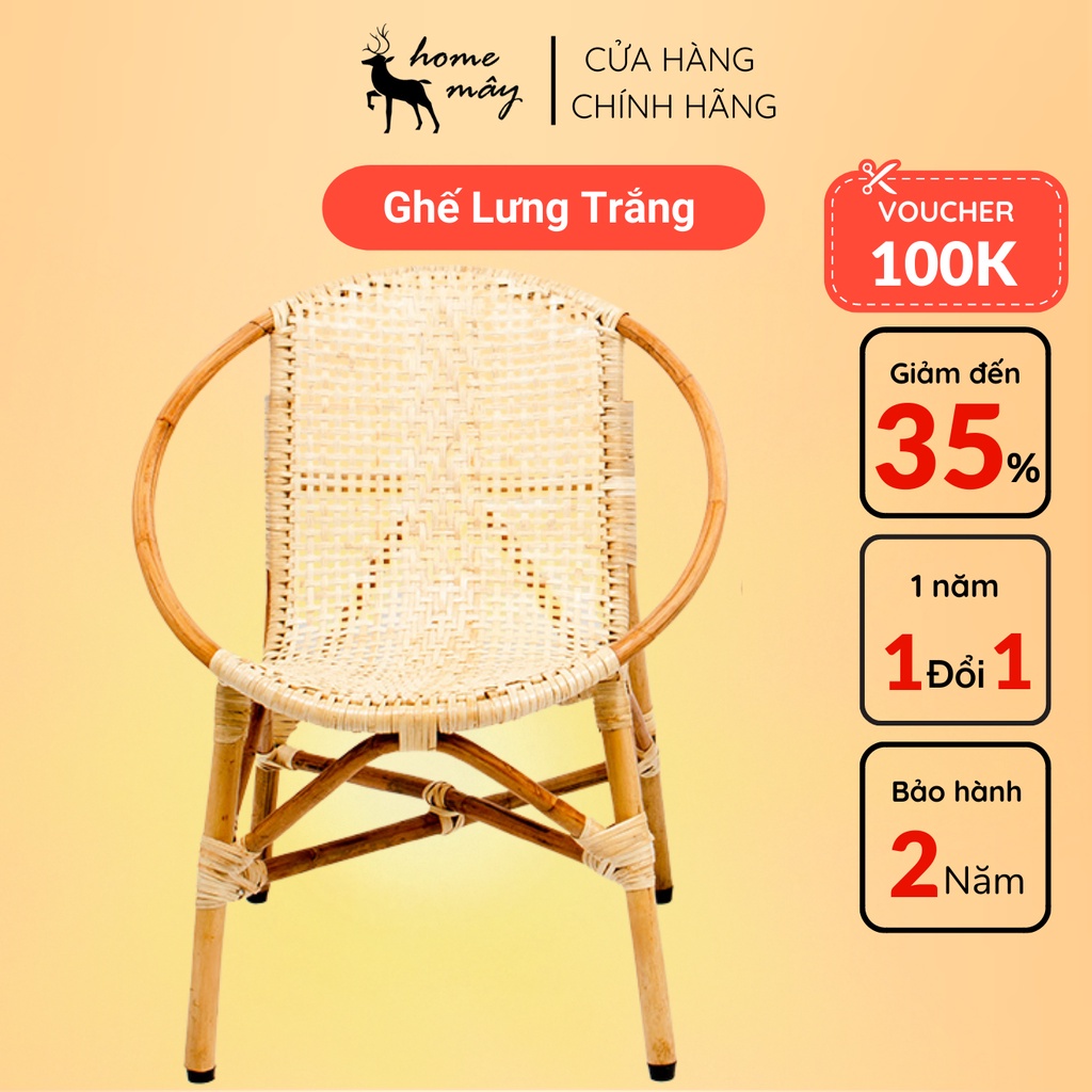 Ghế mây tre đan sơn bóng HOME MÂY chất lượng cao , cung cấp cho quán ...