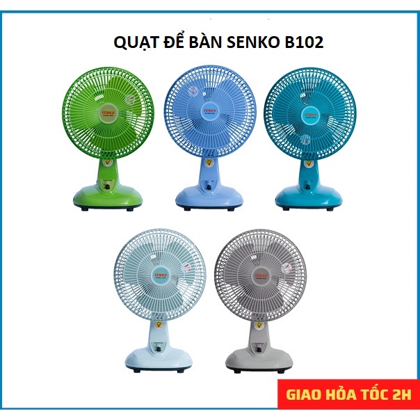 Quạt bàn mini để bàn Senko B102, 28W nhỏ gọn - Hàng chính hãng | Shopee ...