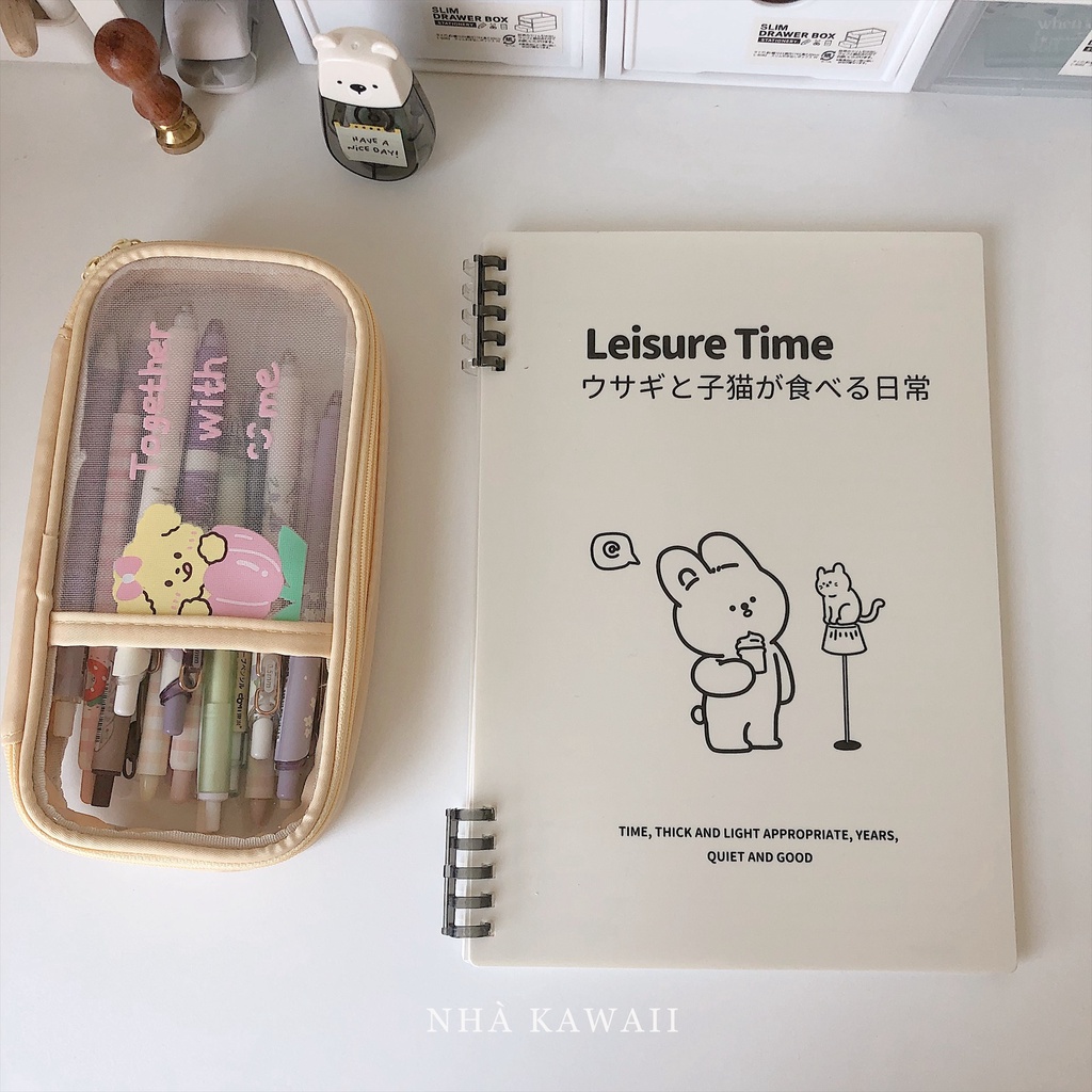 Sổ còng kẻ ngang Wengu bìa nhựa đáng yêu size B5 | Shopee Việt Nam