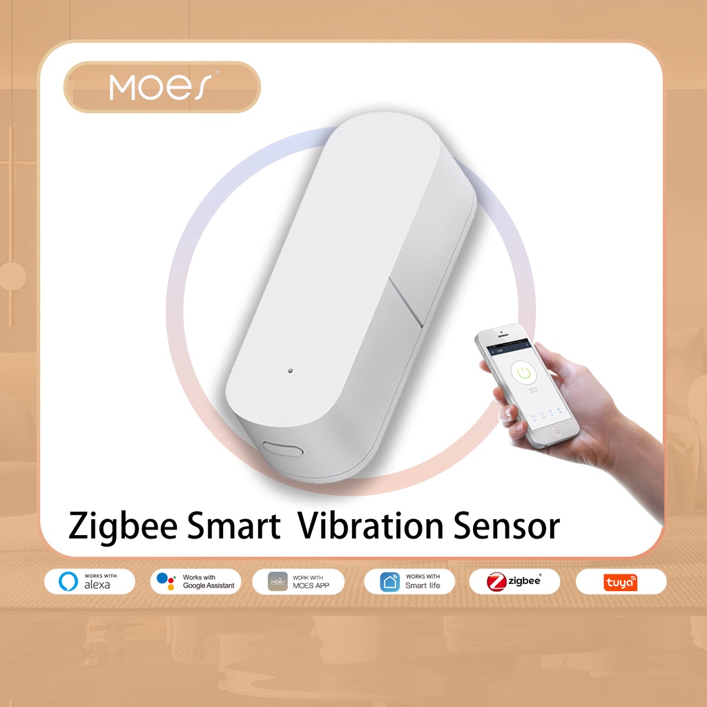 Cảm Biến Rung Thông Minh Zigbee Alexa | Shopee Việt Nam