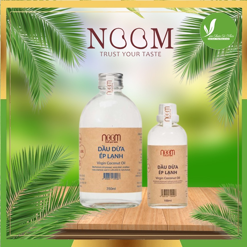 DẦU DỪA ÉP LẠNH NOOM 100-350ml | Shopee Việt Nam
