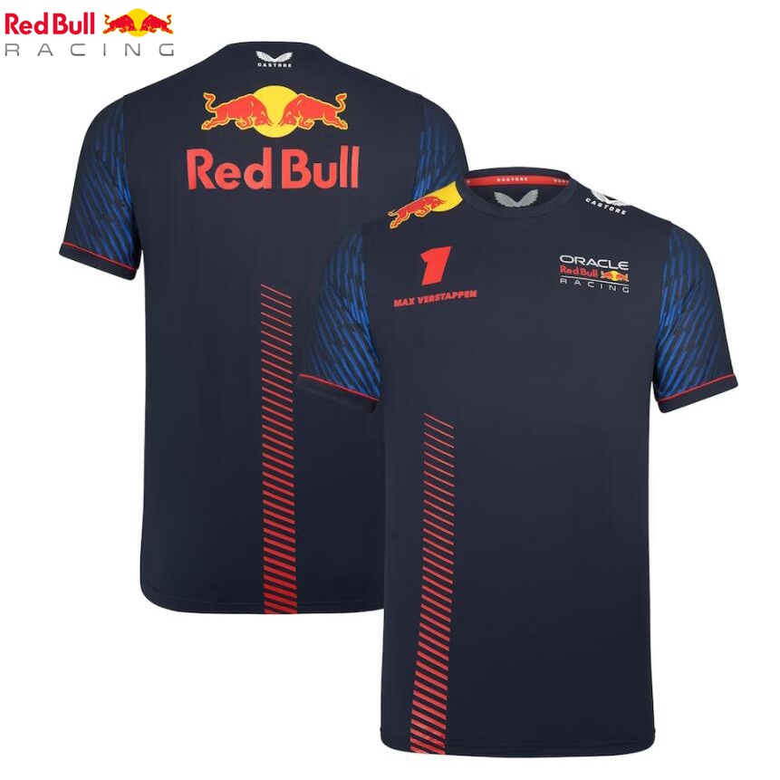 2023 Đội Oracle Red Bull Team F1 Jersey + 1# Max Áo Thun Ngắn Tay In ...