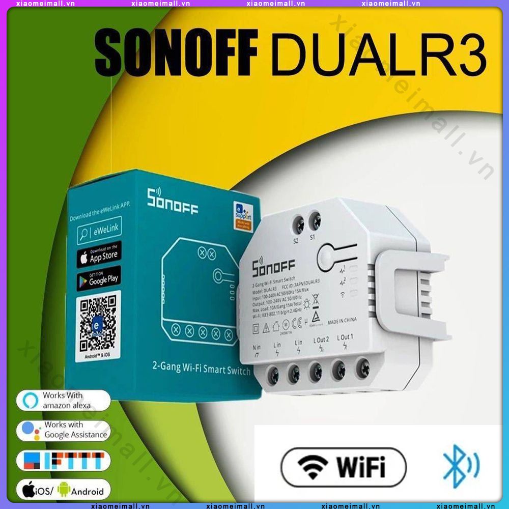 Sonoff Mini R3/S-mate 16a Bluetooth Thông Minh Wifi Phiên Bản Lửa Nhỏ ...