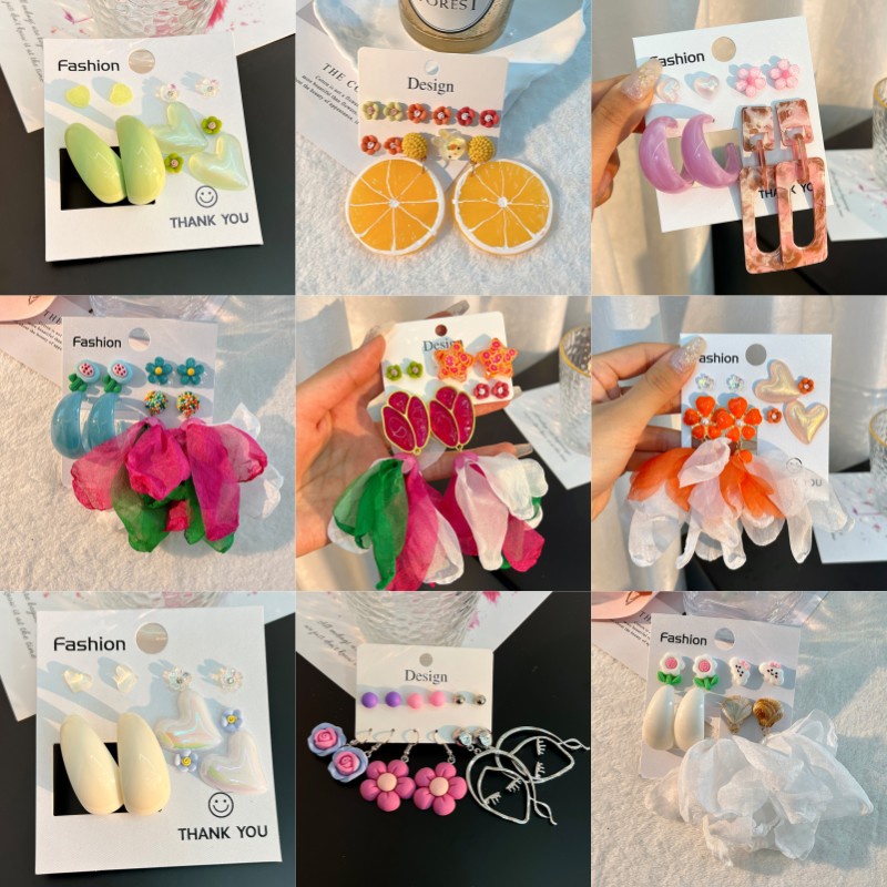 Set bông tai phong cách Bohemian thời trang mùa hè dành cho nữ | Shopee Việt Nam