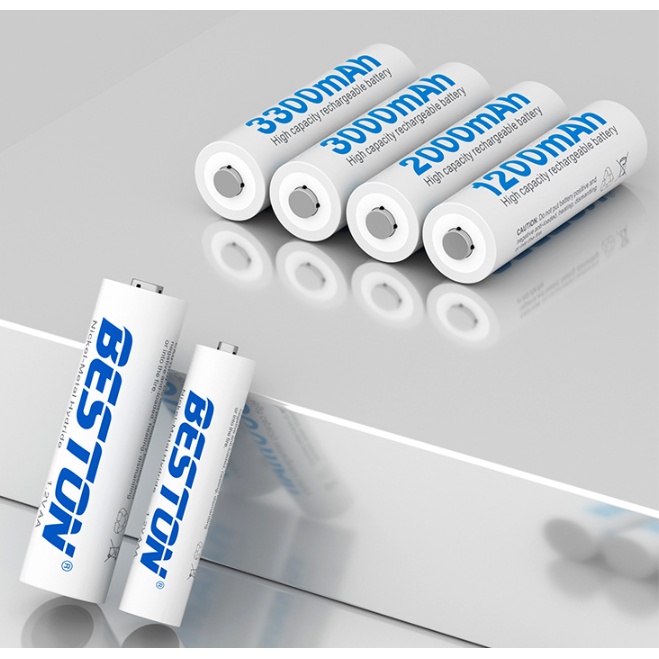 Pin sạc AA 3000Mah Beston mới 100% dung lượng thực sử dụng lâu HÀNG ...