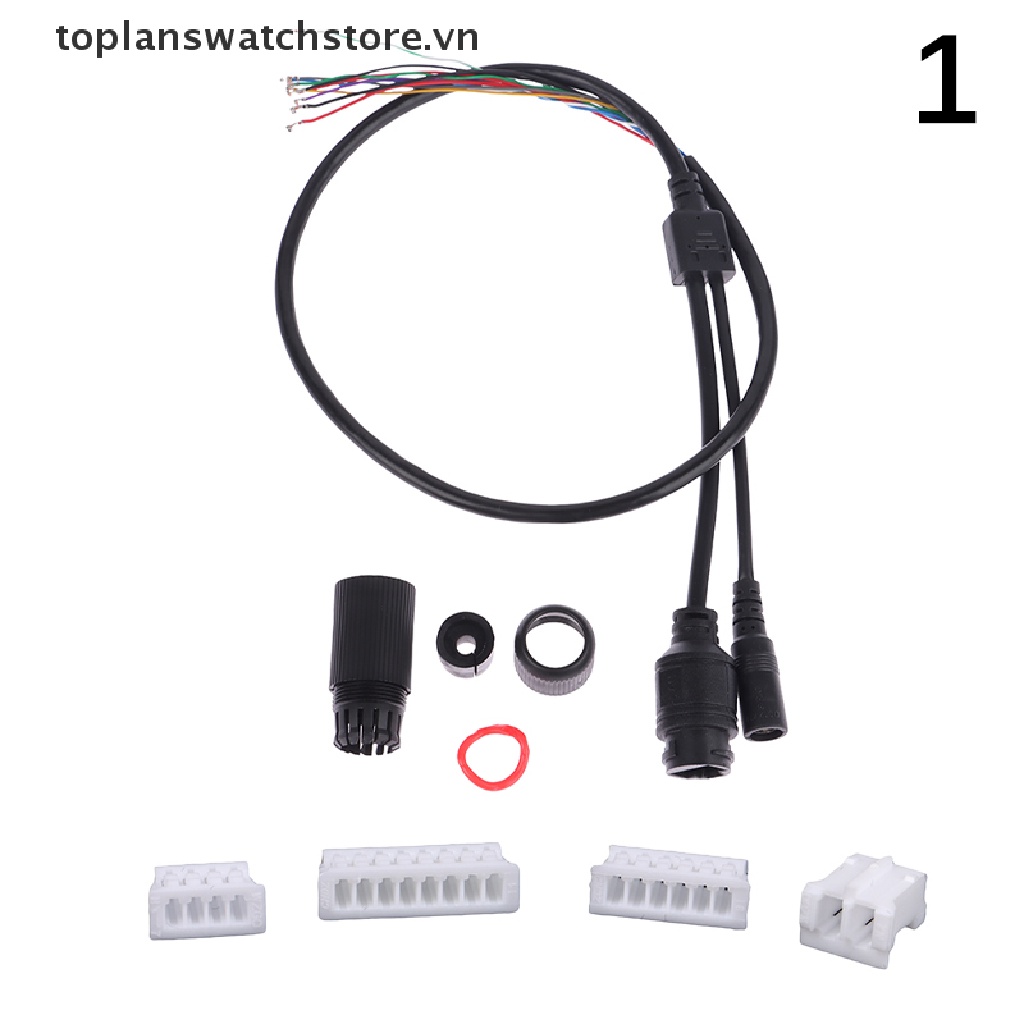 Dây Cáp Kết Nối Mạng Lan RJ45 Dành Cho CCTV POE IP network Camera PCB ...