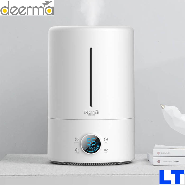 Máy phun sương tạo ẩm không khí Deerma F628, F628S dung tích 5L, đèn UV làm sạch nguồn nước ...