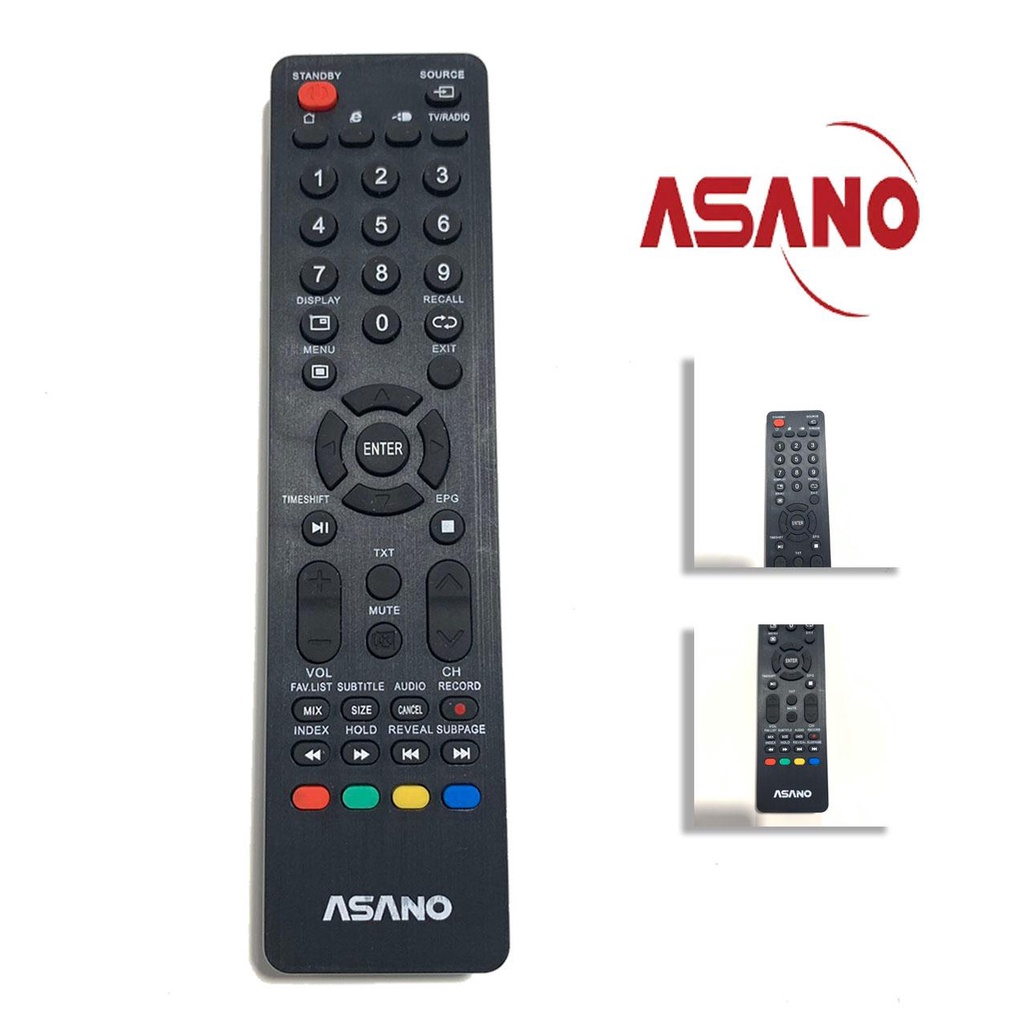 Điều khiển tv ASANO - Remote Tivi ASANO | Shopee Việt Nam