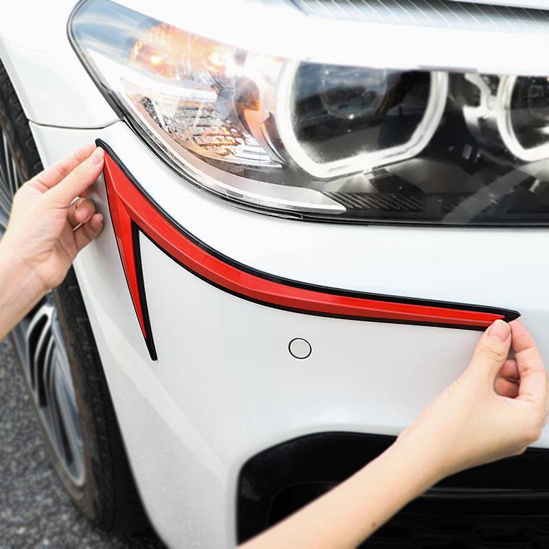 Car Body Bumper Bumper Strip Scratch-Resistant Stickers Front Bumper ...