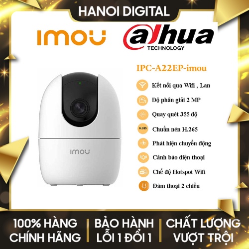 Camera Imou A52/ A32/ C22 2023 Hồng Ngoại Ban Đêm Đàm Thoại Hai Chiều ...