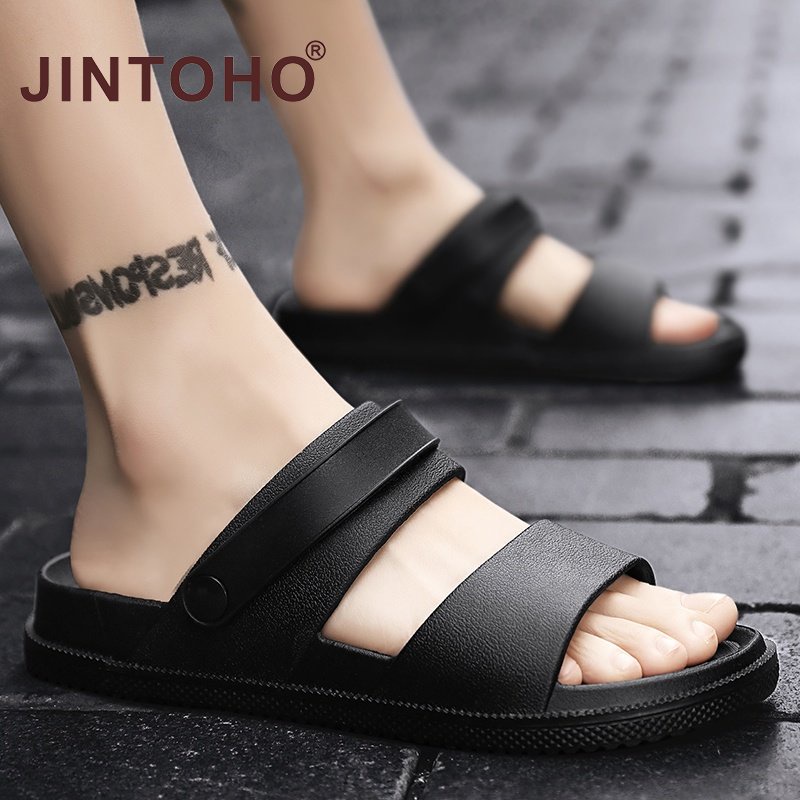 Jintoho [Hàng Có Sẵn] Xăng đan Nhẹ Nhàng Chống Thấm Nước Thời Trang Mùa ...