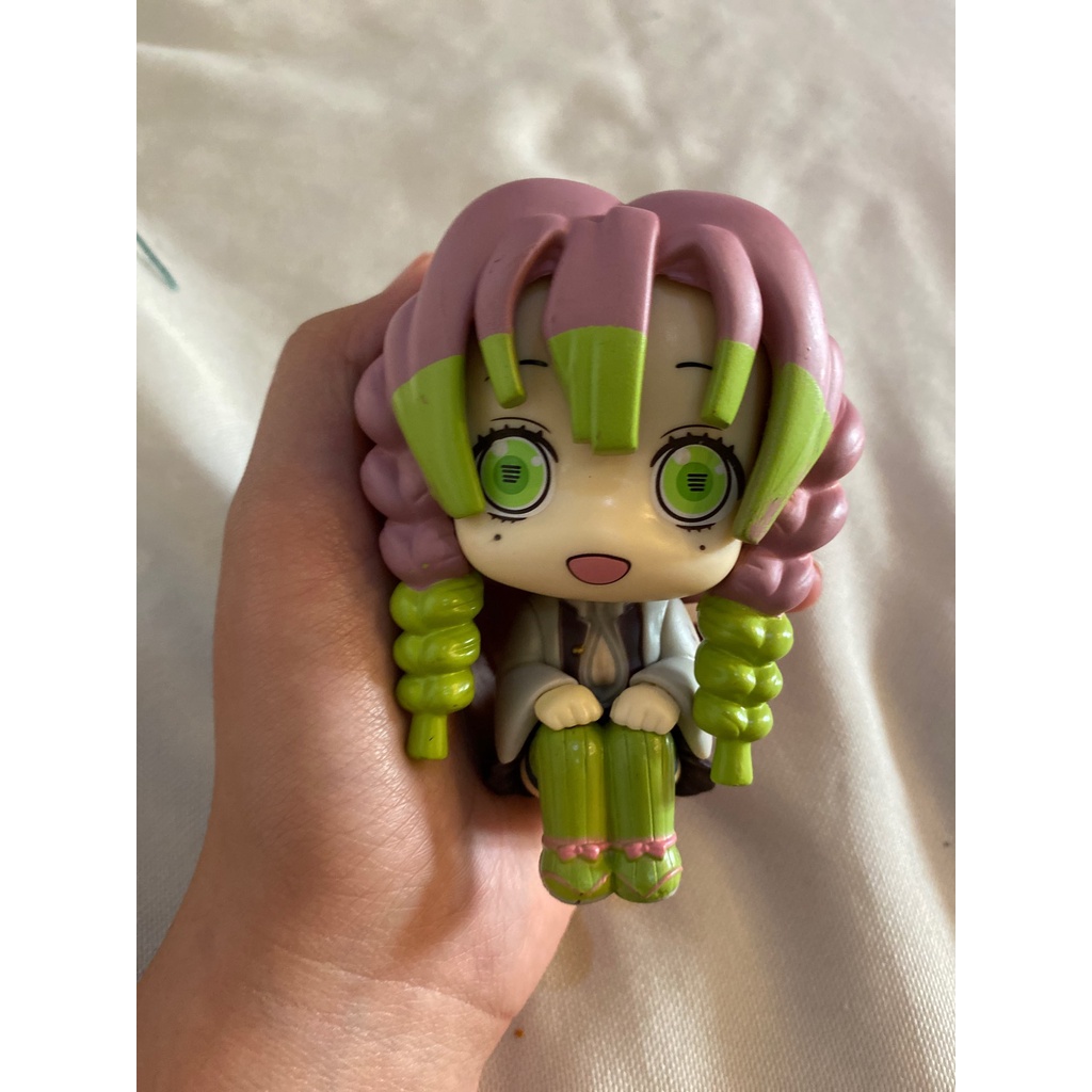 Anime Figure Kanroji Mitsuri Demon Slayer Q Version Seated Model Boxed ...