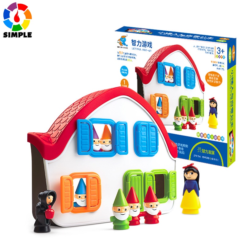 SMARTGAMES - SNOW WHITE & SEVEN 7 DWARFS DELUXE - IQ PUZZLE GAME | Shopee Việt Nam