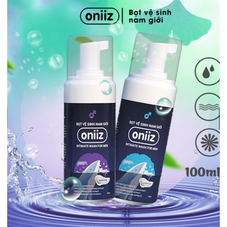 Bọt vệ sinh nam giới Oniiz 100ml Hỗ trợ che tên sản phẩm | Shopee Việt Nam