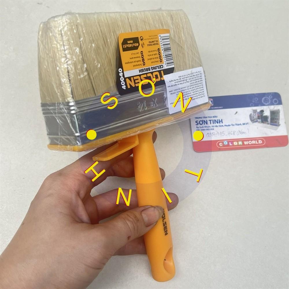 Cọ sơn 4inch 5.6inch 100mm 140mm dài 200mm Tolsen 40038 40040 | Shopee ...