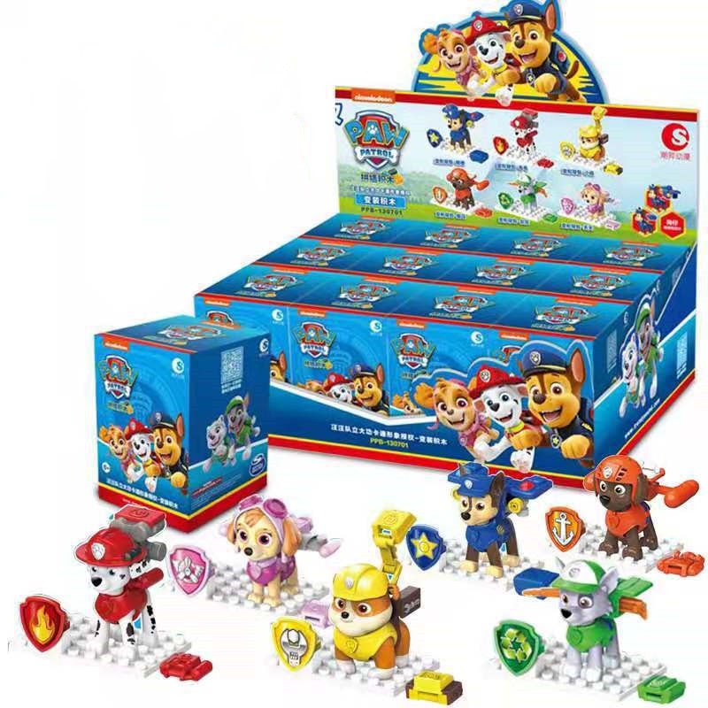PAW Patrol Model Building Blocks Toy Transform Figures Bricks Toys for ...
