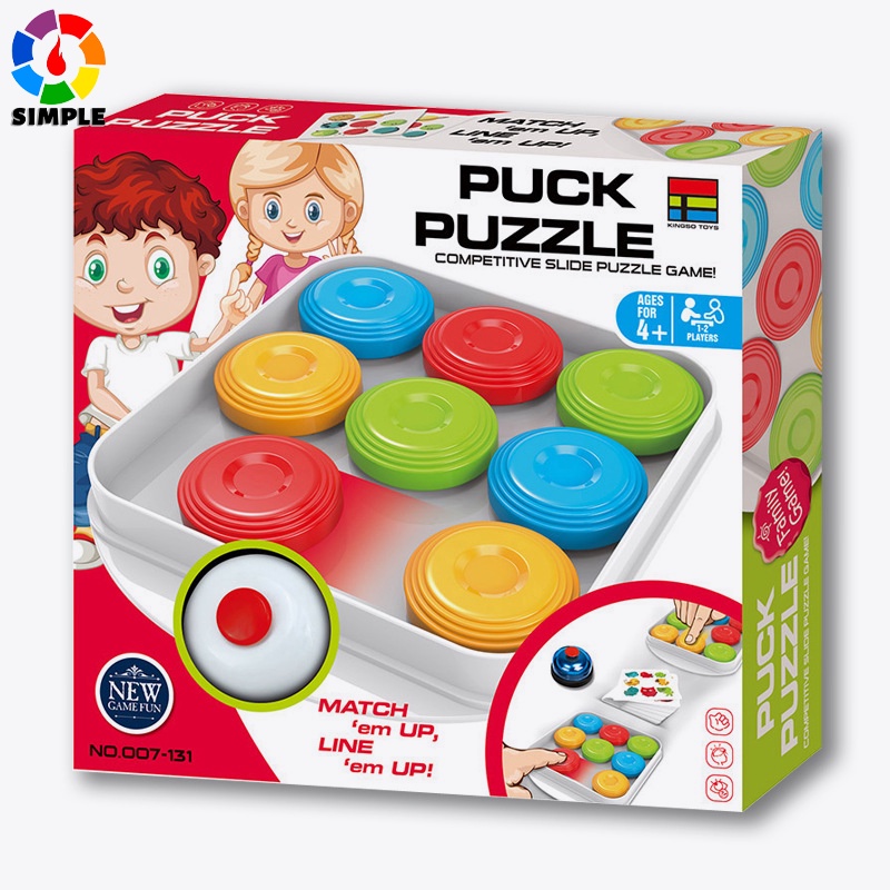 Quick Pucks, Pattern Matching On-The-Go Puzzle Game, for Adults and Kids Ages 8 and Up | Shopee ...
