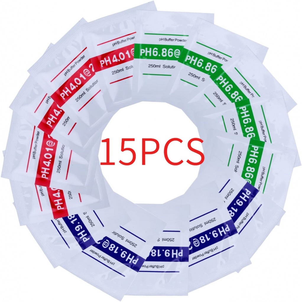 Set 15 Bột Giải Pháp pH 0.05 pH Độ Chính Xác Cao 250mL pH 4.00 pH 6.86 pH 9.18 | Shopee Việt Nam