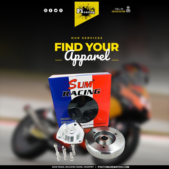 Bộ tạ khóa nồi lên côn tay Future Dream Wave chính hãng Sum Racing ...