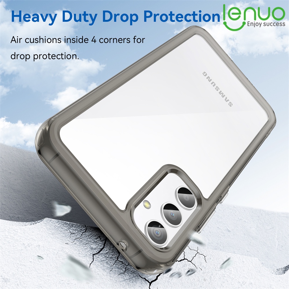 Lenuo Ốp Điện Thoại PC + TPU Trong Suốt Chống Sốc Cho Samsung Galaxy A54 A34 A14 5G A24 A05S ...