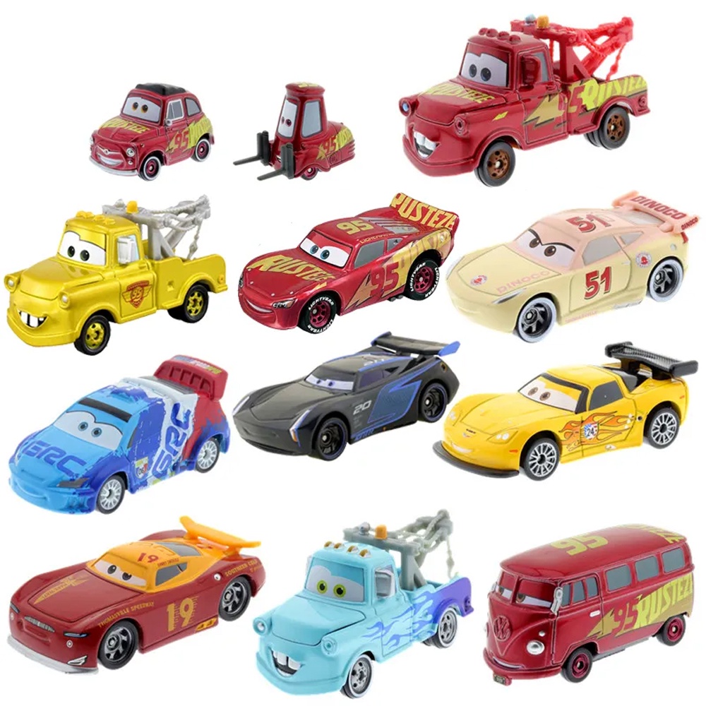 Xe Pixar 3 Lightning Mcqueen Mater Fabulous Hudson 1: 55 Đồ Chơi Ô Tô ...