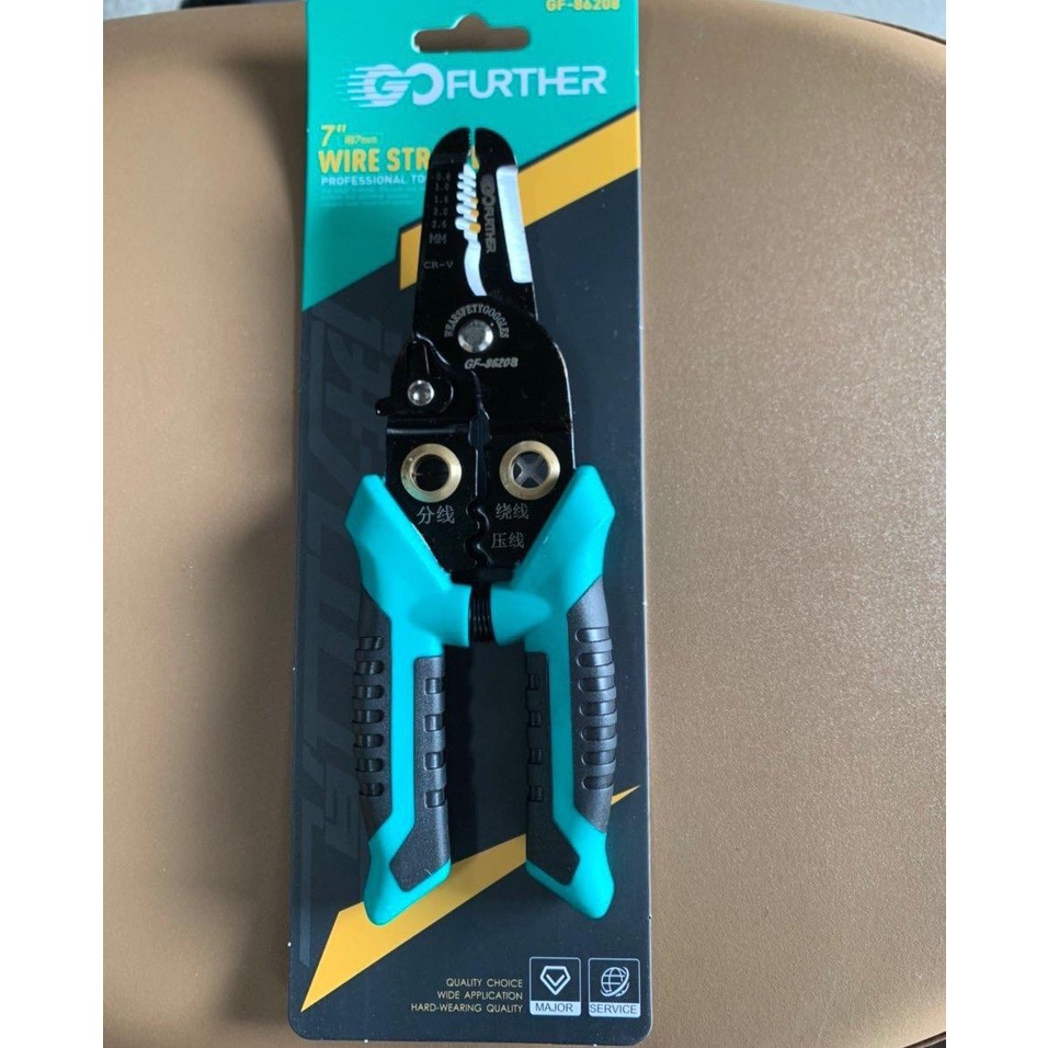 Kìm cắt dây điện đa năng Go Futher 7inch (cắt dây điện, tước dây, gọt ...
