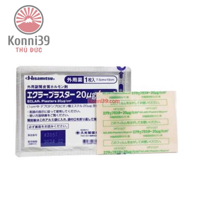[LẺ 1 MIẾNG] MIẾNG DÁN ÉP SẸO LỒI HISAMITSU ECLAR PLASTER (KÍCH THƯỚC ...