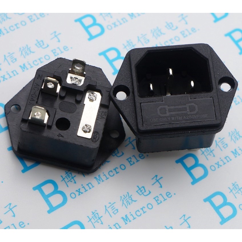 Ổ Cắm ac-03 ac Với Cầu Chì ac03 Với Cố Định 10a / 250v | Shopee Việt Nam