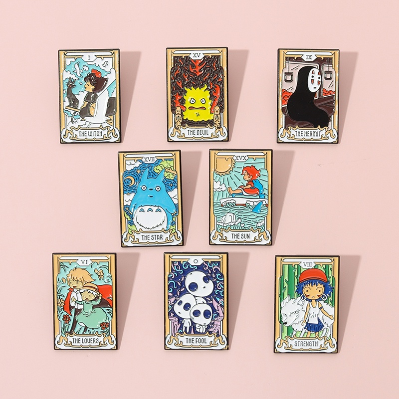 Sáng Tạo Anime Totoro Tarot Thổ Cẩm Chân Dễ Thương Không Mặt Người ...