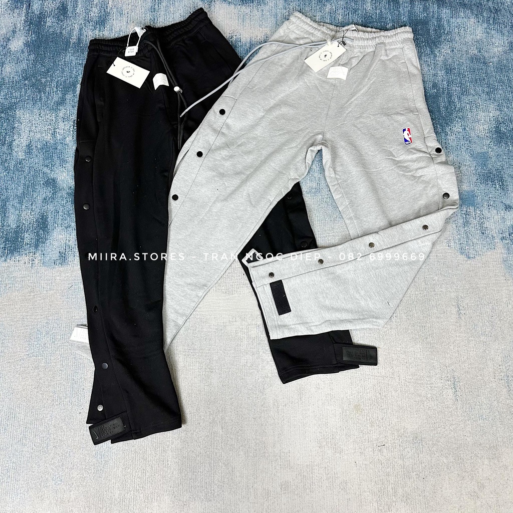 FEAR OF GOD FOG x N.j.K.e x NBA TEAR AWAY PANTS - Quần nỉ mỏng dài, có ...