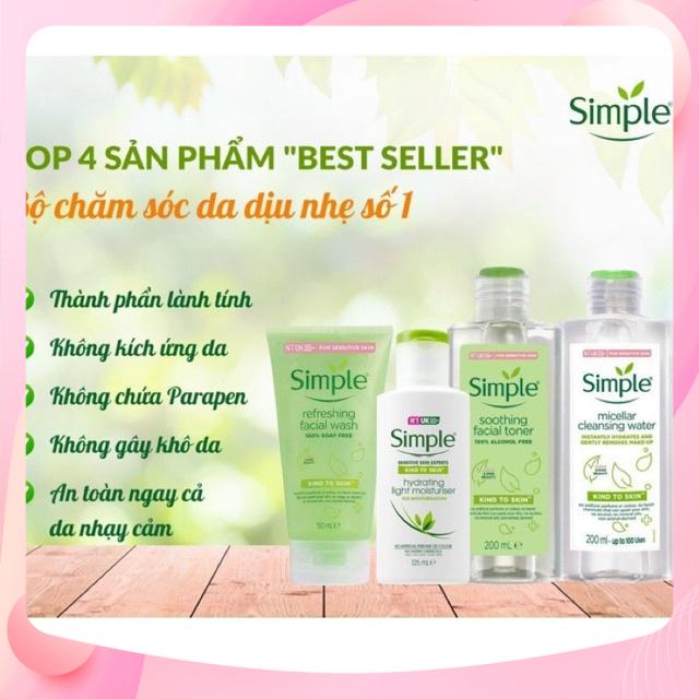 [Chính Hãng ]Combo làm sạch da simple | Shopee Việt Nam